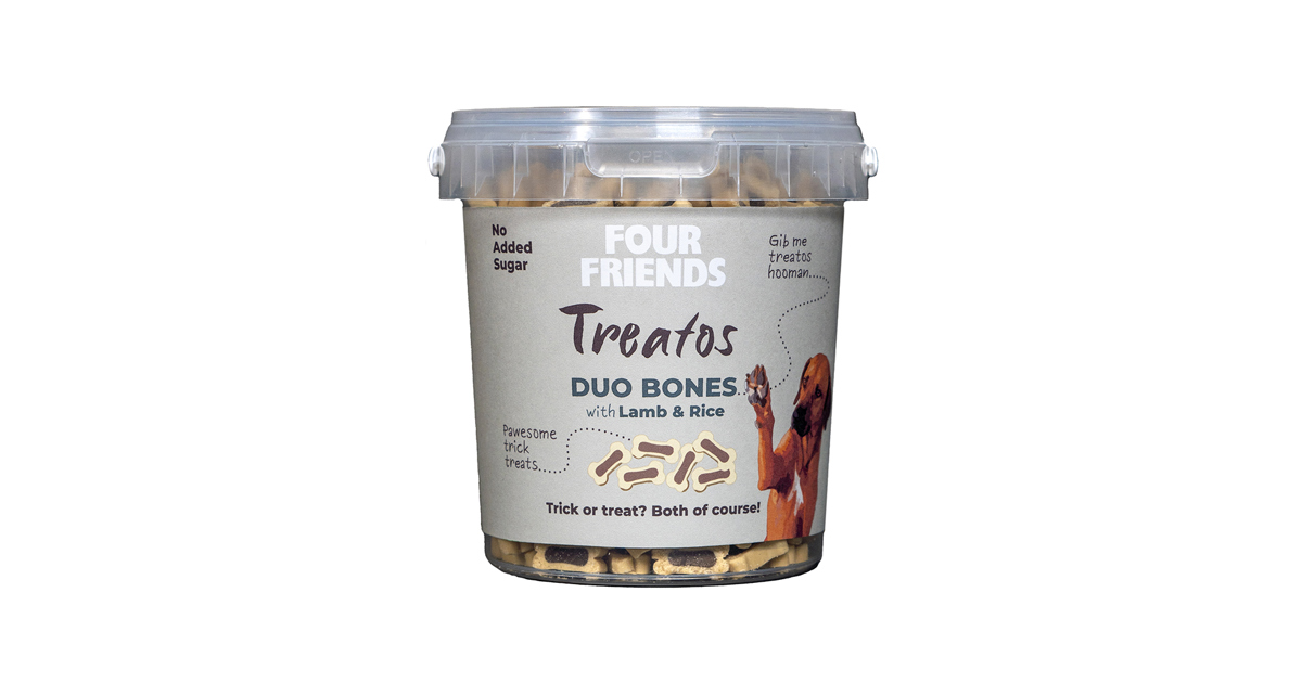 Hundesnacks Duo Bones 500 g | FourFriends | Felleskjøpet