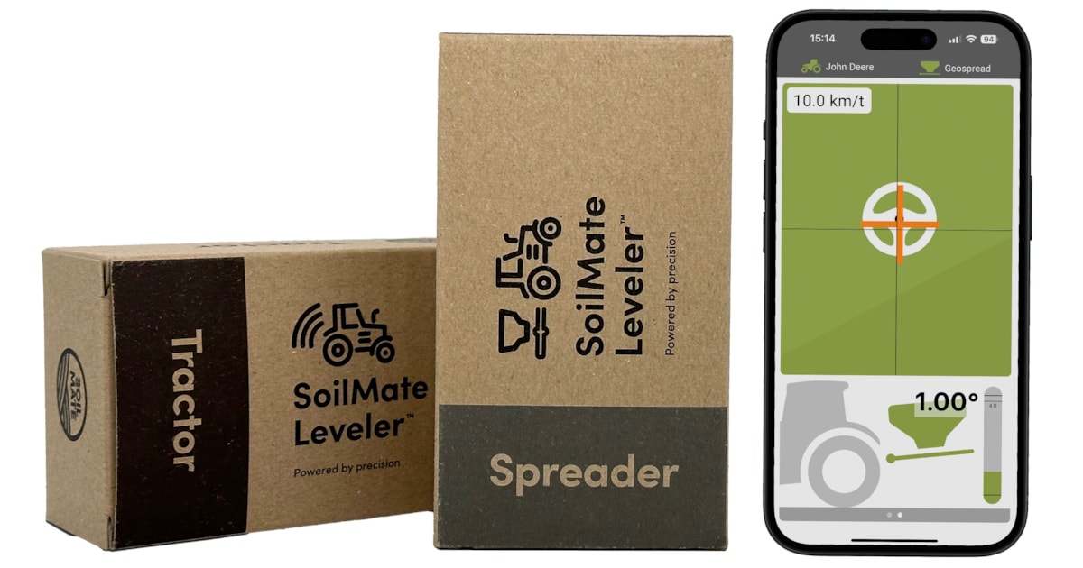 Startpakke SoilMate Leveler gjødselspreder | SoilMate | Felleskjøpet