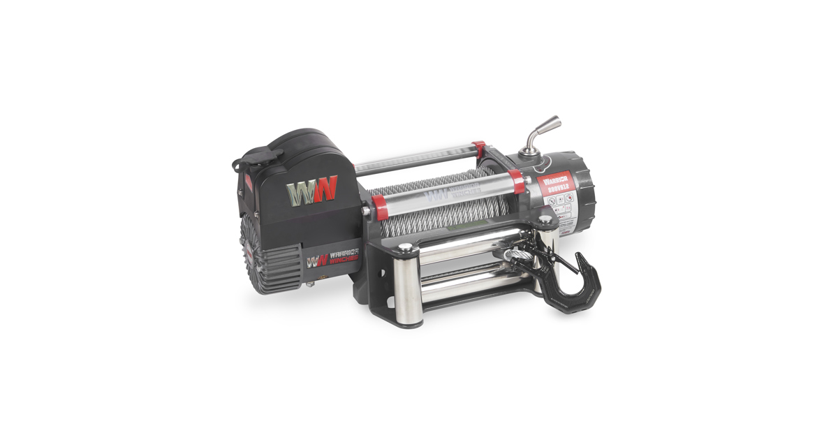 Vinsj Samurai 8000 Premium 12V stålvaier | Warrior Winches | Felleskjøpet