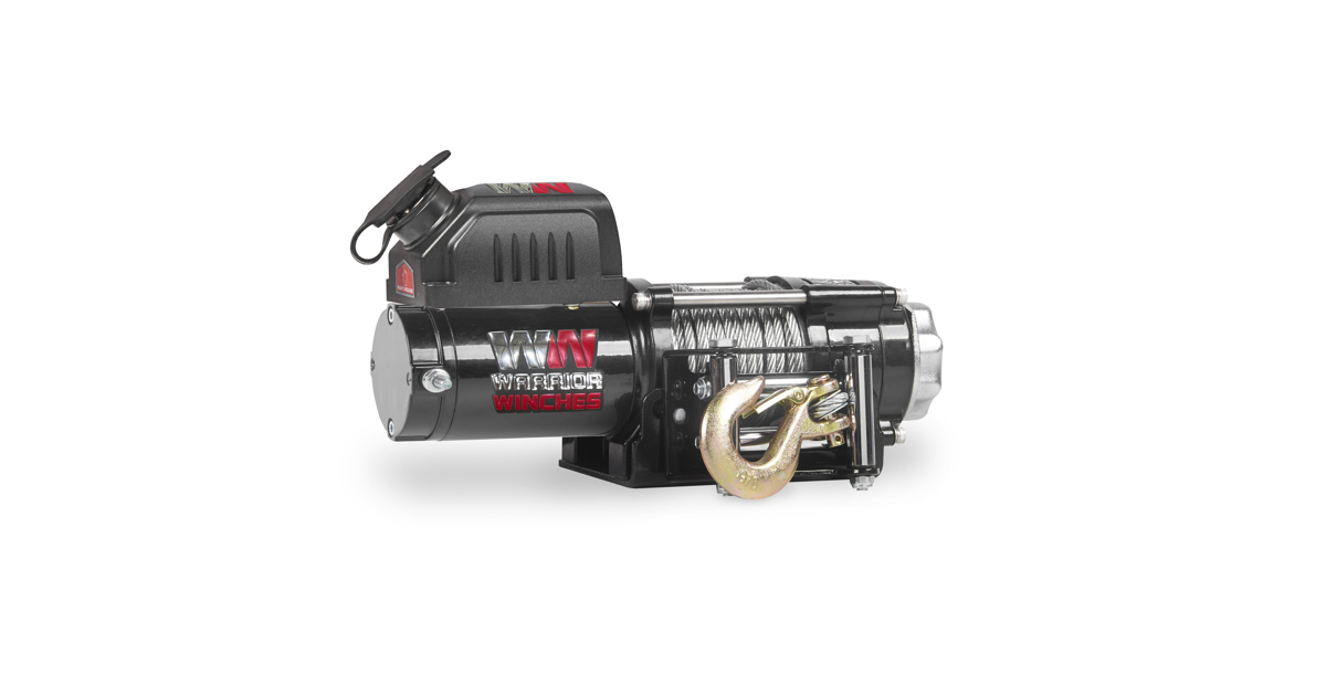 Vinsj Ninja 3500 12V stålvaier | Warrior Winches | Felleskjøpet
