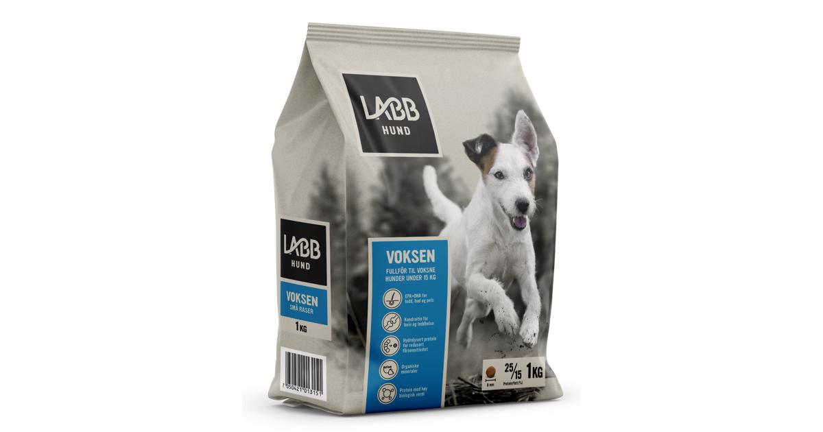 Hundefôr Voksen små hunder 1 kg | Labb | Felleskjøpet
