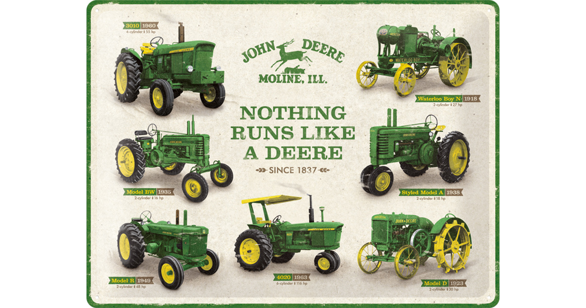 Skilt History 30 x 40 cm | John Deere | Felleskjøpet