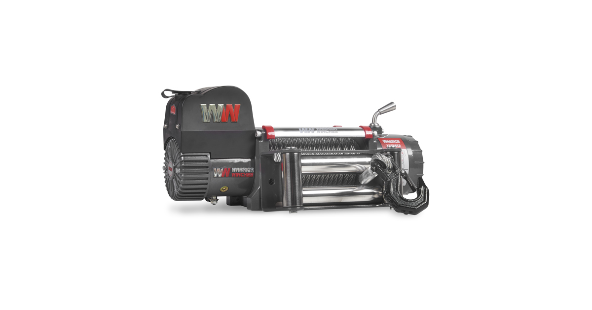 Vinsj Samurai 12000 Premium 24V stålvaier | Warrior Winches | Felleskjøpet