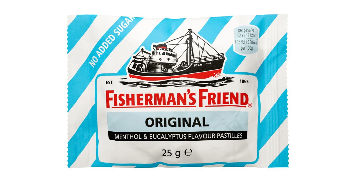 Fishermans Friend Original Blue pastill 25 g | Fisherman`s Friend ...