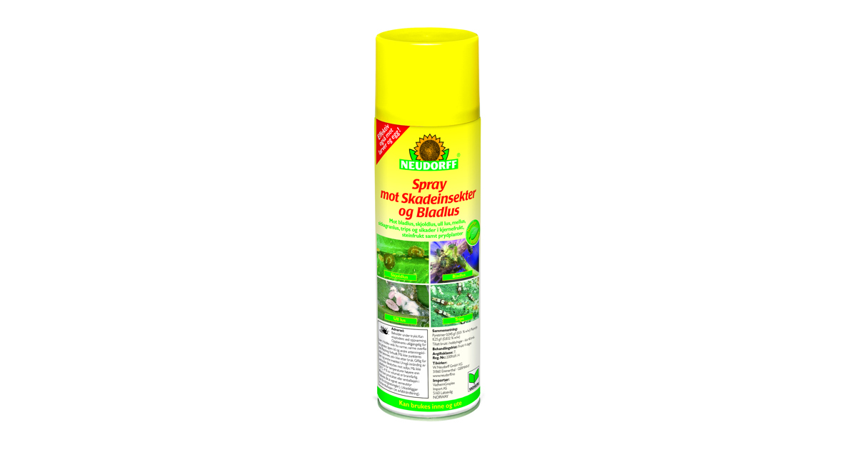 Spray mot skadeinsekter og bladlus 400 ml | Neudorff | Felleskjøpet