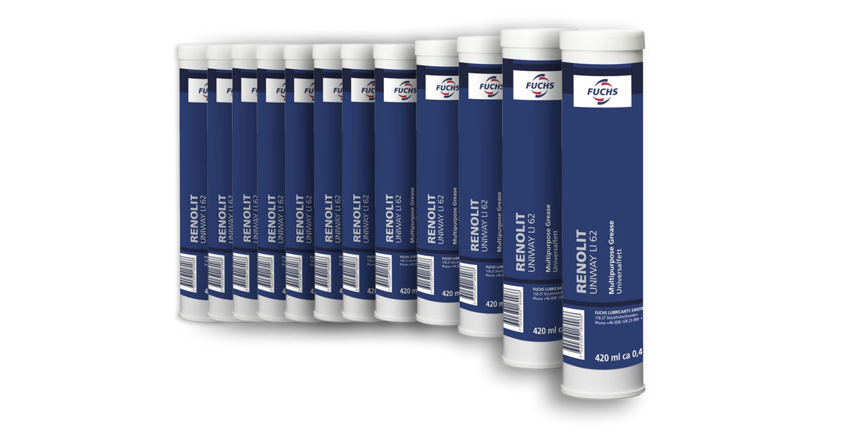 Smørefett Uniway Li 62 12 stk x 400 g | Fuchs | Felleskjøpet
