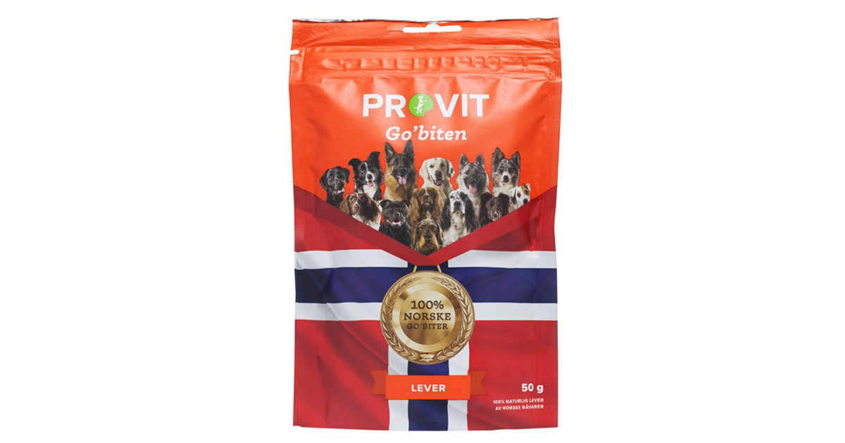 Go`biten frysetørket lever 50 g | Provit | Felleskjøpet
