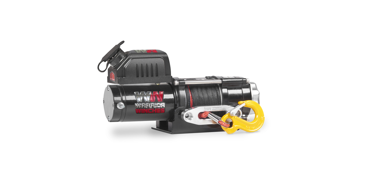 Vinsj Ninja 3500 12V Armortek syntetisk tau | Warrior Winches ...
