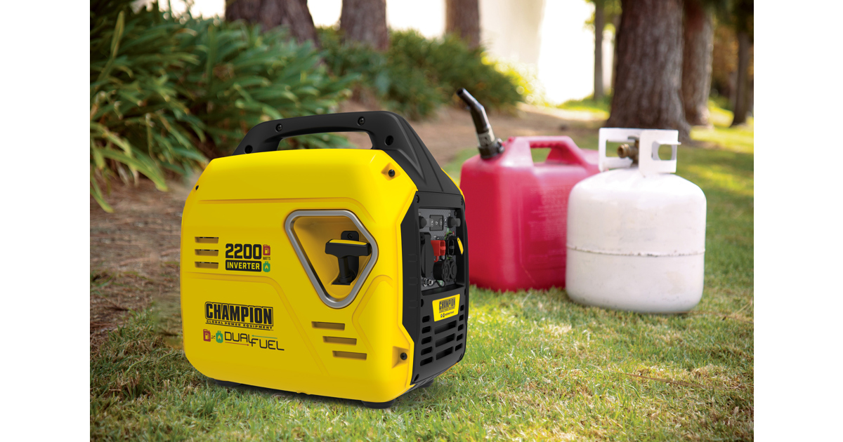 Strømaggregat Dual Fuel Inverter aggregat 2200W | Champion Europe ...
